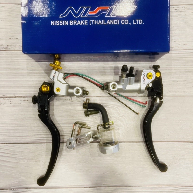 NISSIN Brake Caliper P4 Front 4Pot Rear 2Pot Caliper Full Set PNP UNIVERSAL Y125Z/Y15ZR/RS150 ...