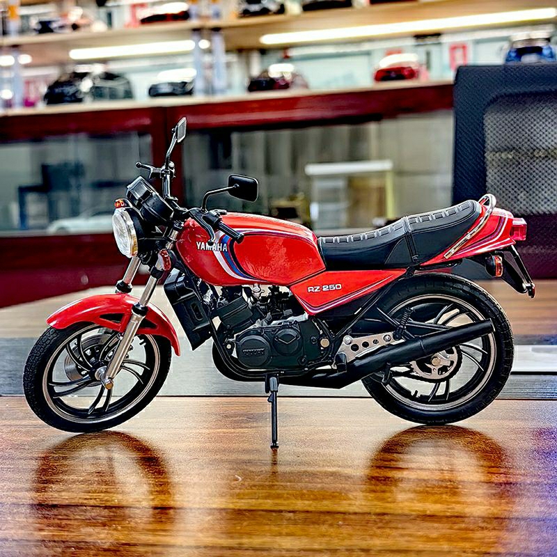Yamaha RZ250 Motor bike 1/12 Aoshima Diecast display model | Shopee Malaysia