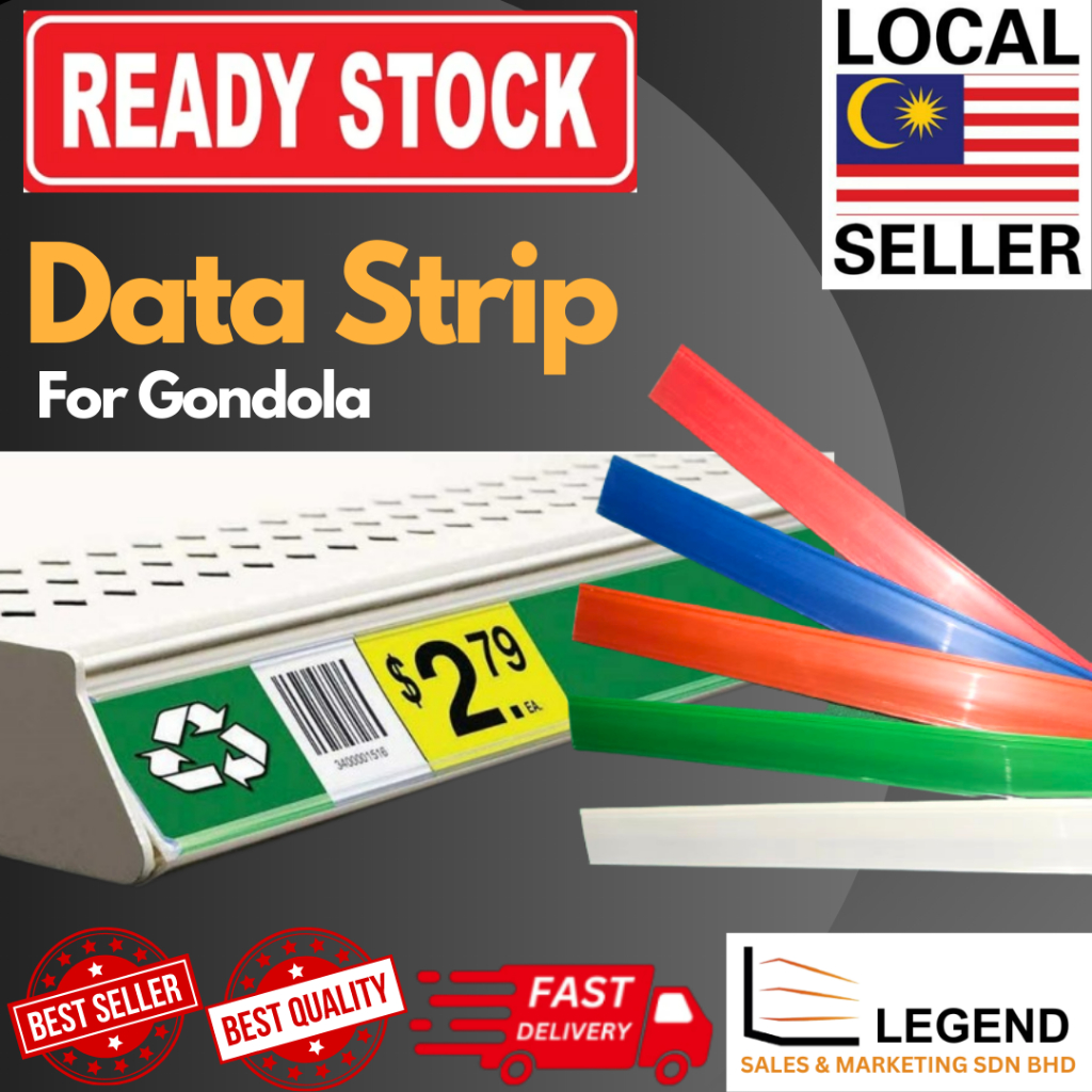 DATA STRIP Price Tag 10PCS / Gondola Shelving holder / Supermarket rack ... DATA STRIP Price Tag 10PCS / Gondola Shelving holder / Supermarket rack ...