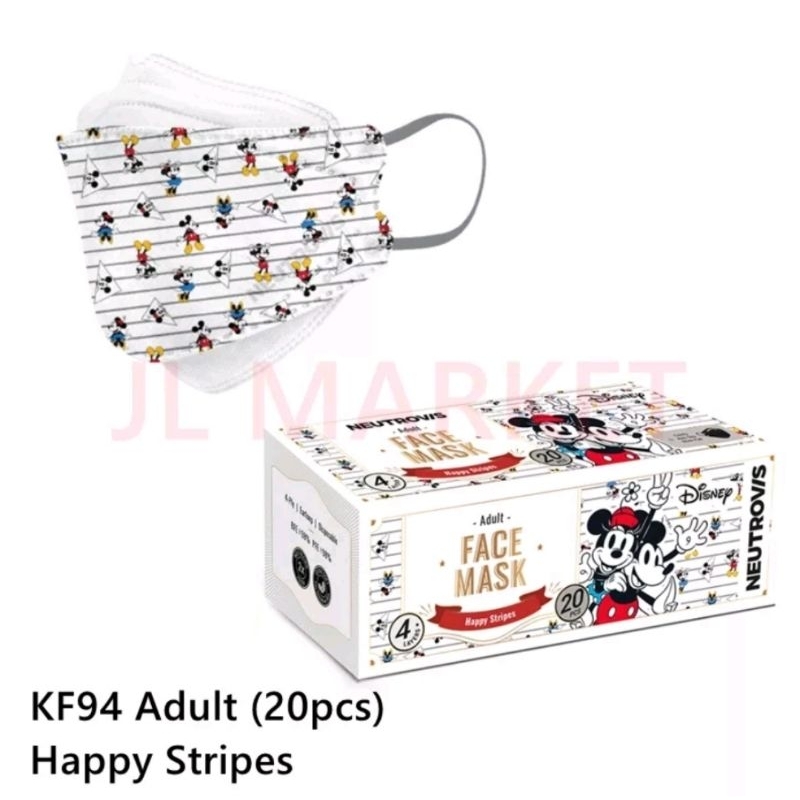 Neutrovis Medical Face Mask - KF94 Adult (20pcs) *Disney Series ...