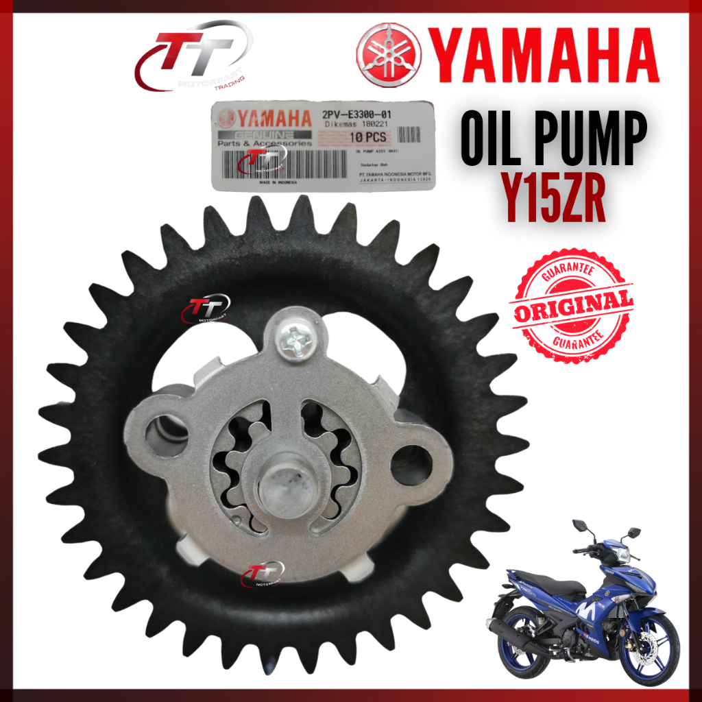 Y15ZR V1-V2 Y15 YSUKU OIL PUMP ASSY GEAR PAM MINYAK HITAM ENGINE PUMP ...