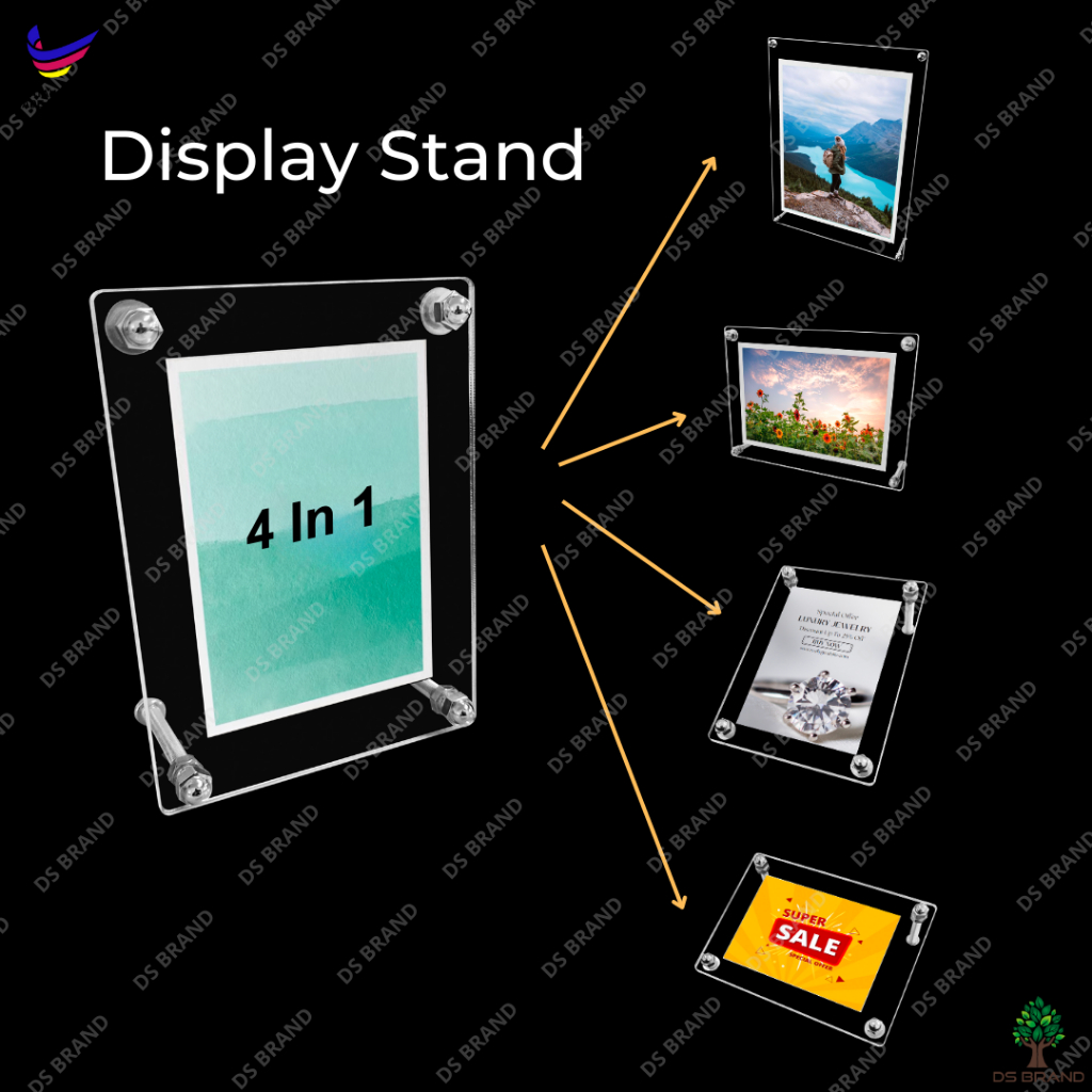 Acrylic Photo Display Stand / Photo Display | Shopee Malaysia