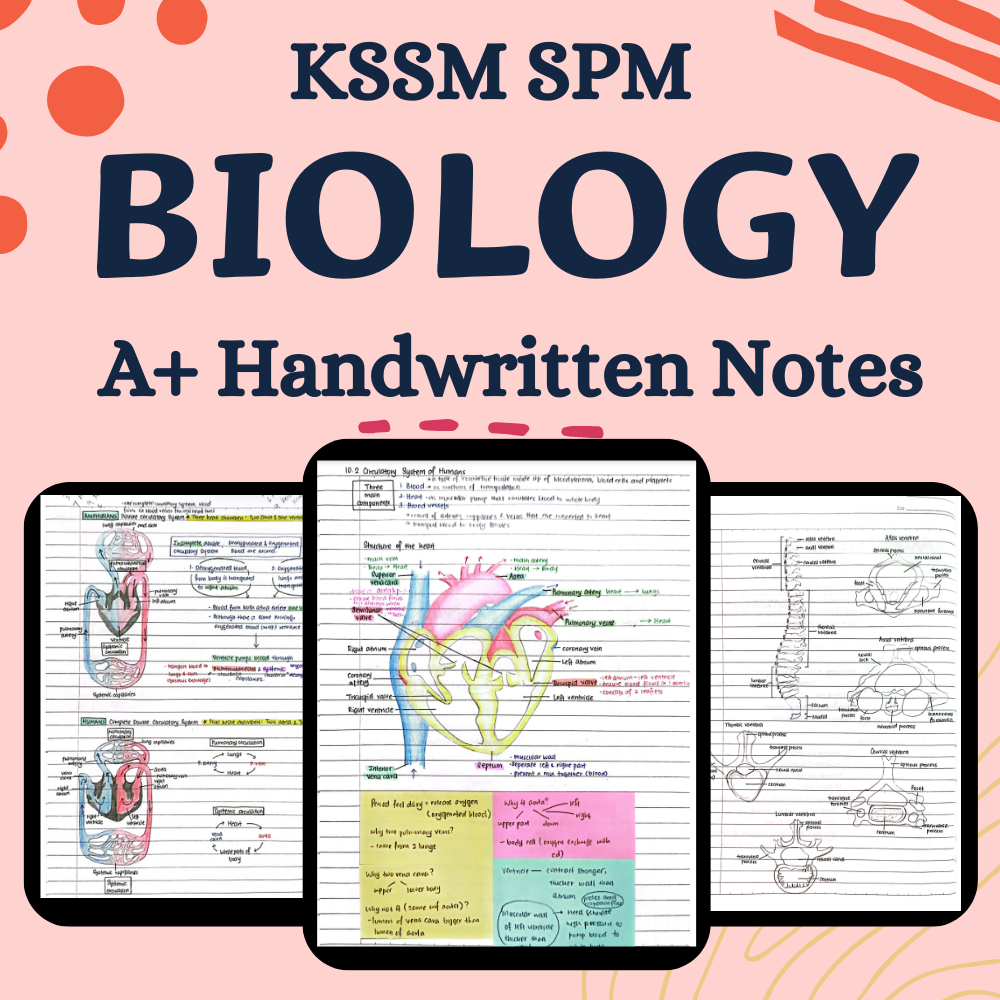 KSSM SPM BIOLOGY A+ NOTES | FORM 4 | DIGITAL PDF | Shopee Malaysia