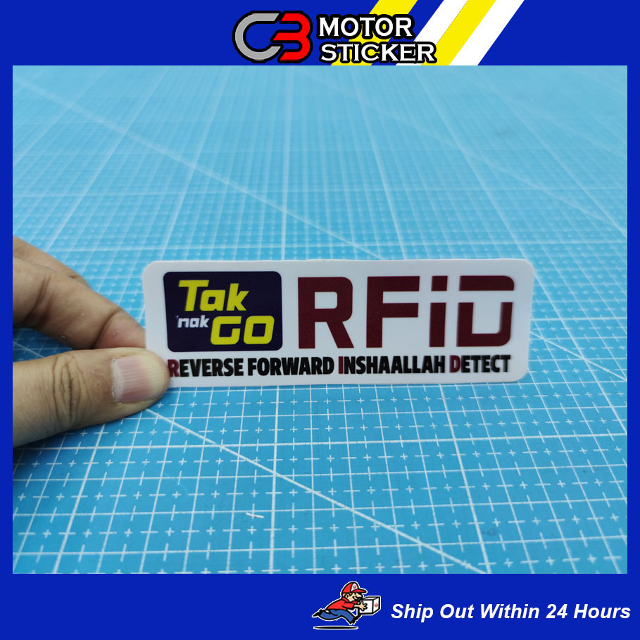 RFID STICKER TAK NA GO STICKER / M112 | Shopee Malaysia