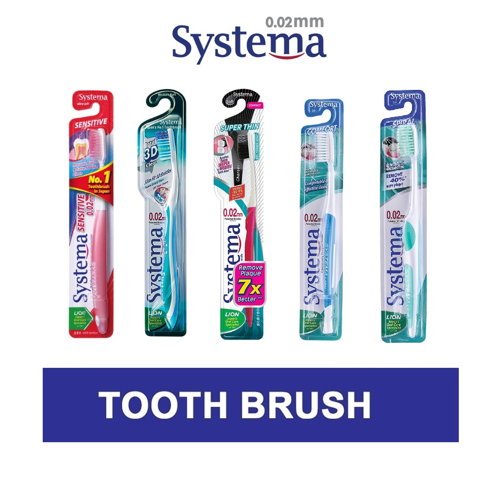 Systema 0.02mm Toothbrush | Shopee Malaysia
