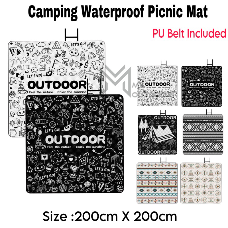 Camping Outdoor Picnic Mat Bohemian Carpet National Wind Picnic Mat ...