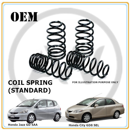 Honda City GD8 SEL Jazz GD SAA 2003-2007 Front Rear Standard Coil ...