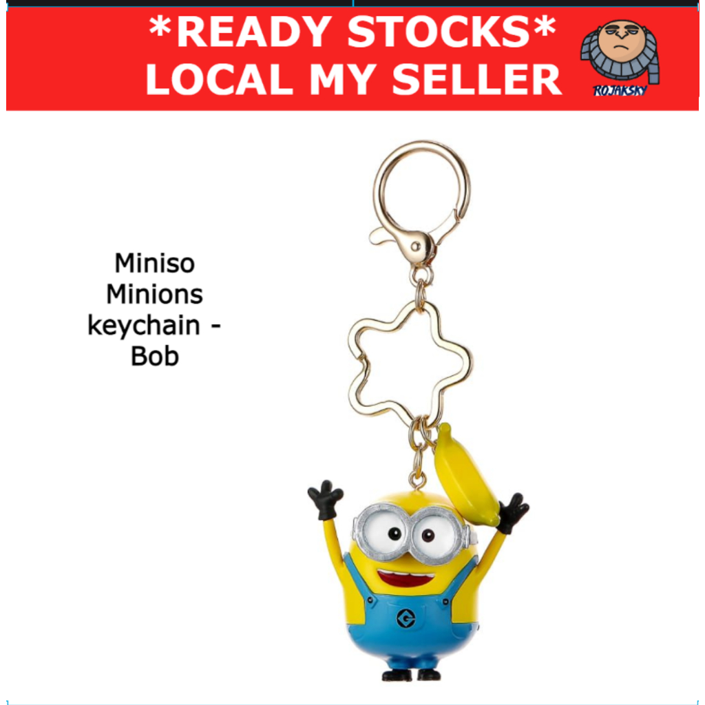 Minions keychain Bob- Limited Edition | Shopee Malaysia