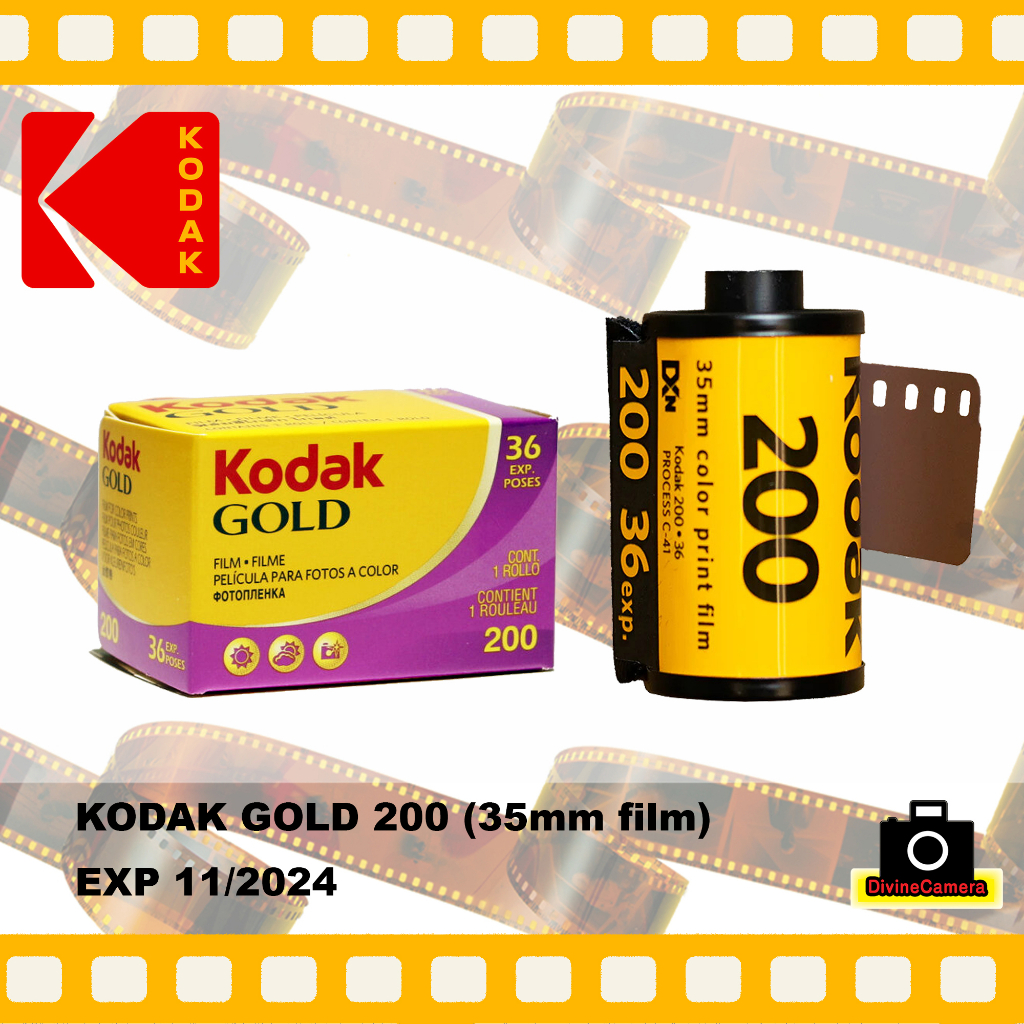 Kodak GOLD 200 Color Negative Film 36 (EXP 11/2024) | Shopee Malaysia