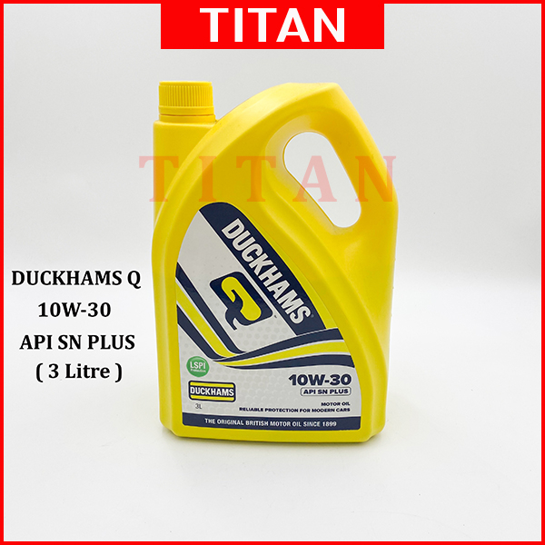 Duckhams Q Api Sn Plus 10W-30 API 10W30 (3L) LSPI Protection Engine Oil ...
