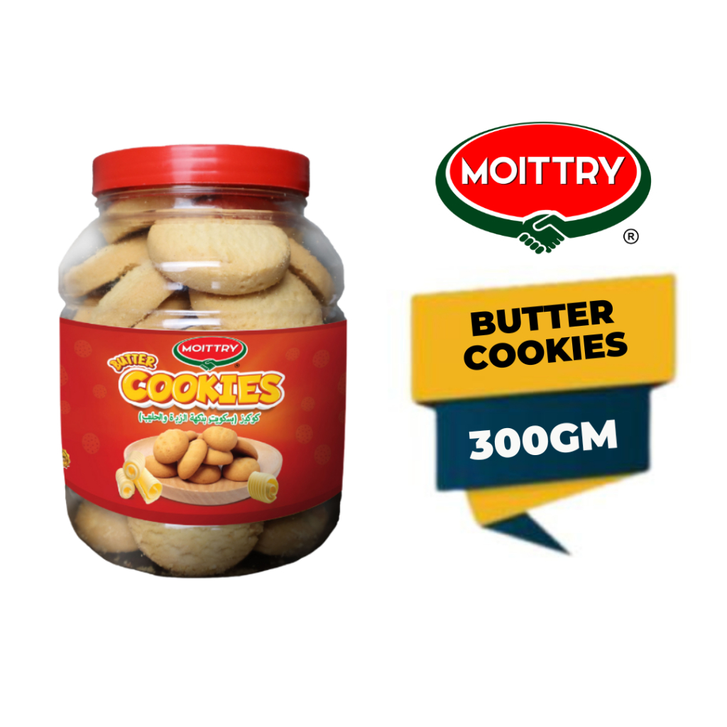 MOITTRY BUTTER COOKIES JAR 300 GM | Shopee Malaysia