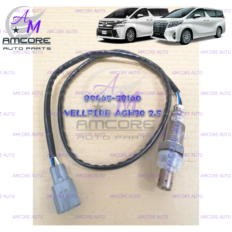 89465-58160 ALPHARD / VELLFIRE 2.5 AGH30 GGH30 - (REAR) OXYGEN SENSOR ...