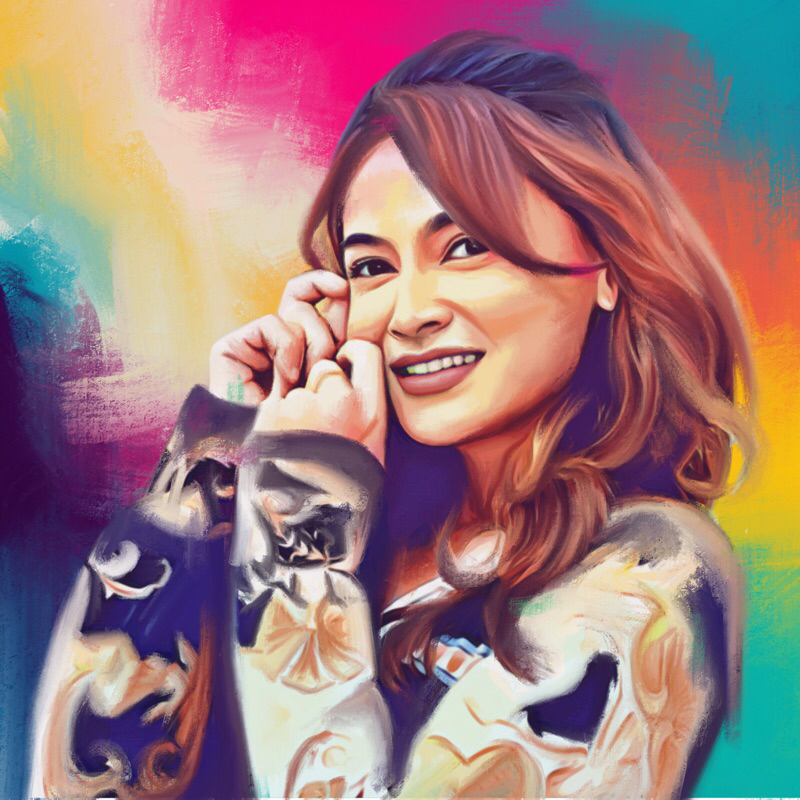 Digital Portrait [Printable] | Shopee Malaysia