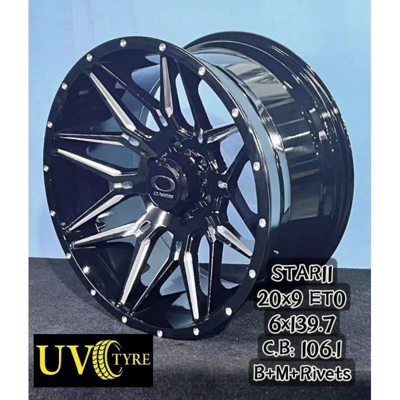 New Rim 4x4 20inch 6x139.7 | Shopee Malaysia