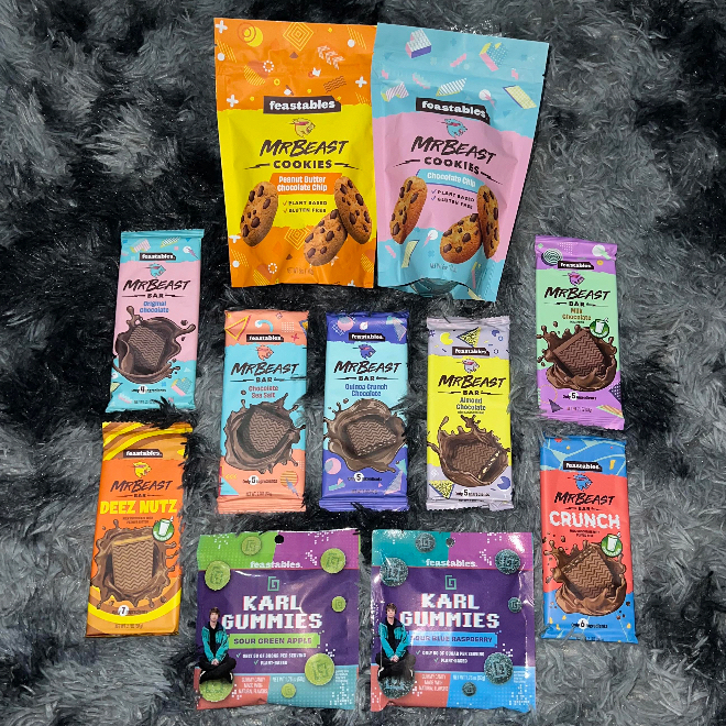 MrBeast Chocolate Feastables | Shopee Malaysia