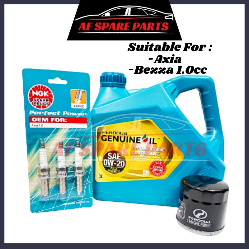 Perodua Engine Oil 0w20 Fully Synthetic Axia Engine Oil Minyak Hitam ...