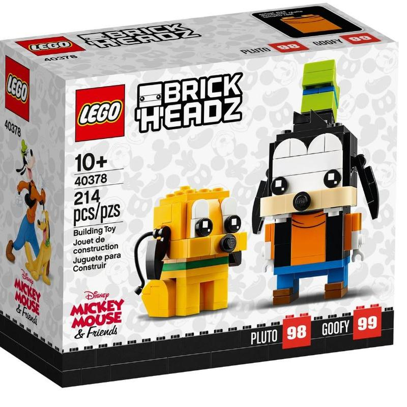 [BrickBear] Original LEGO BrickHeadz 40378 Goofy n Pluto | Shopee Malaysia