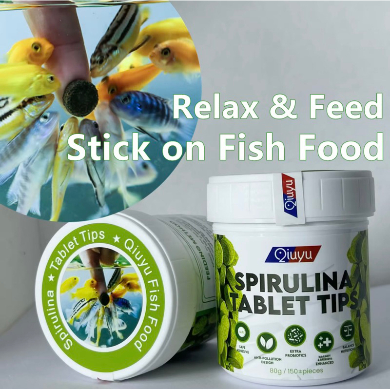 QIUYU Table Tips Astaxanthin/Artemia Fish pellets,/Tablets/Small fish ...