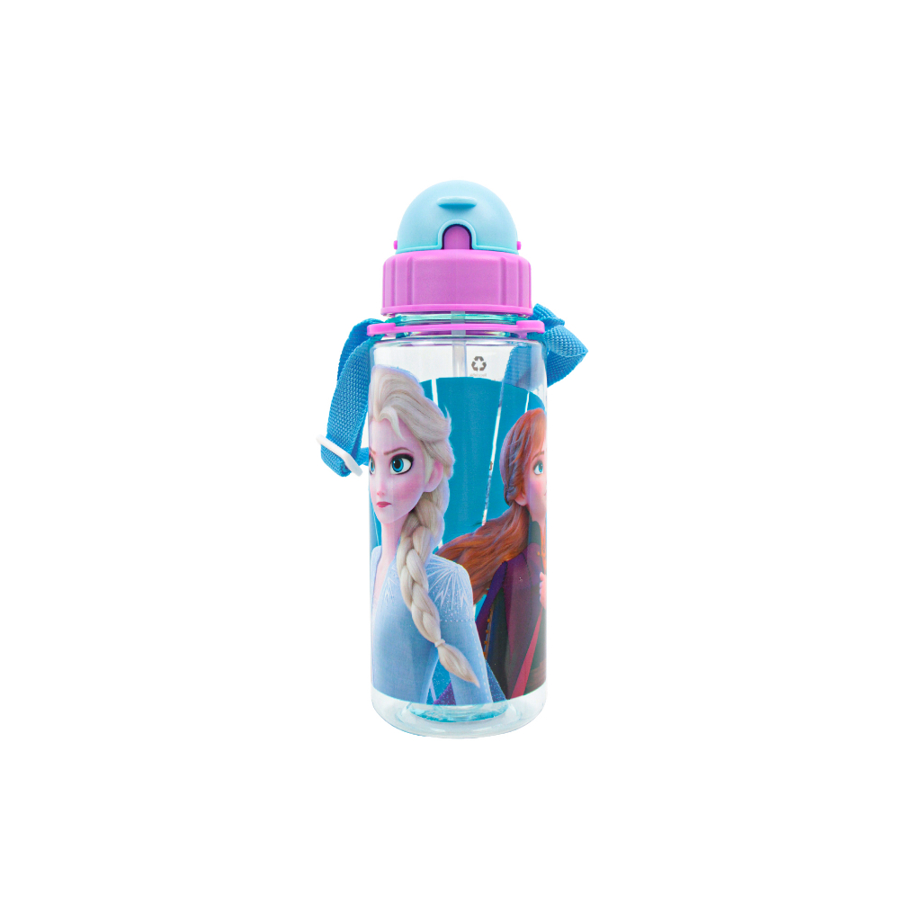 Disney Frozen II Elsa & Anna 500ml Children Tritan Water Bottle With ...