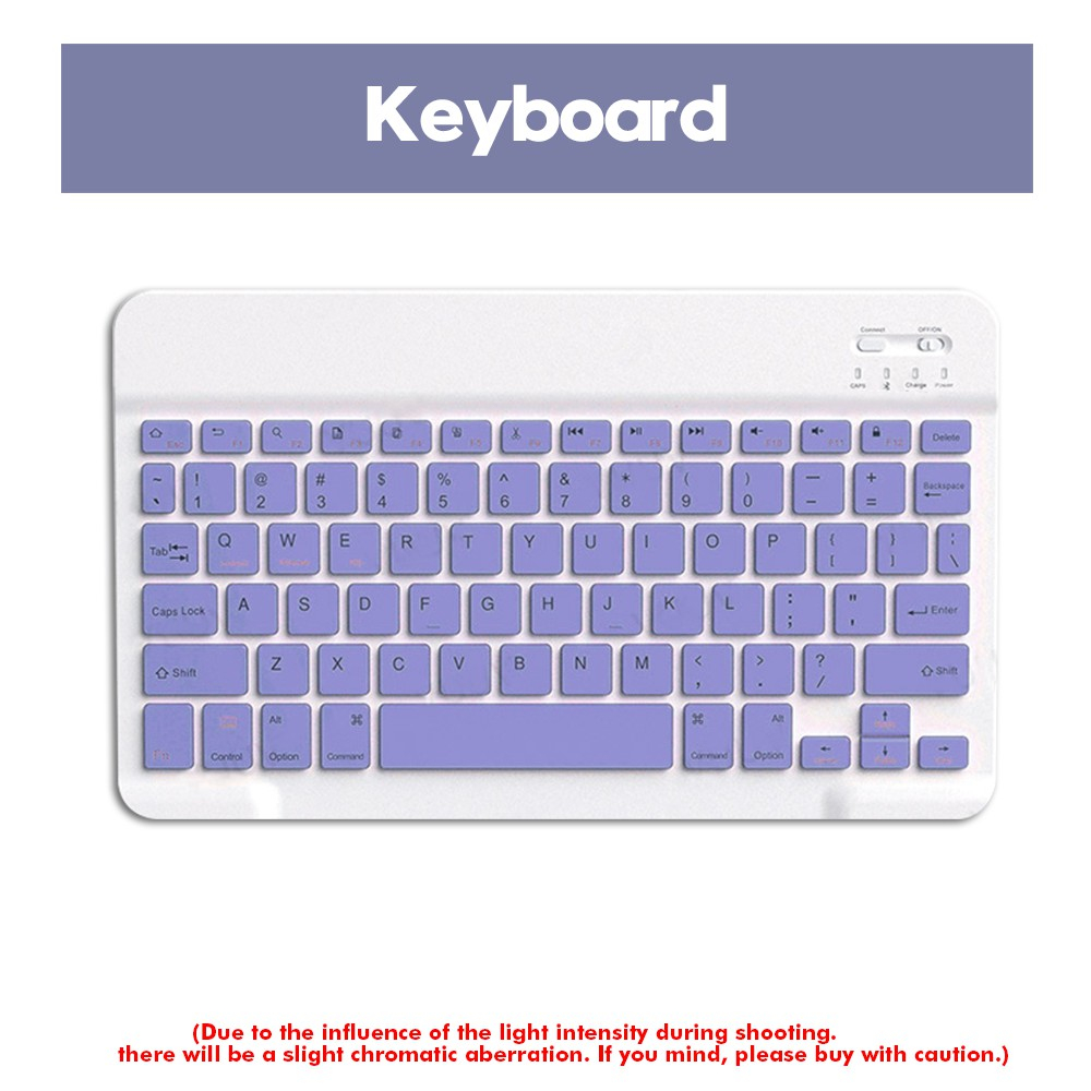 【Local shipment】Wireless Keyboard and Mouse 10 inch Macaron Colors for ...