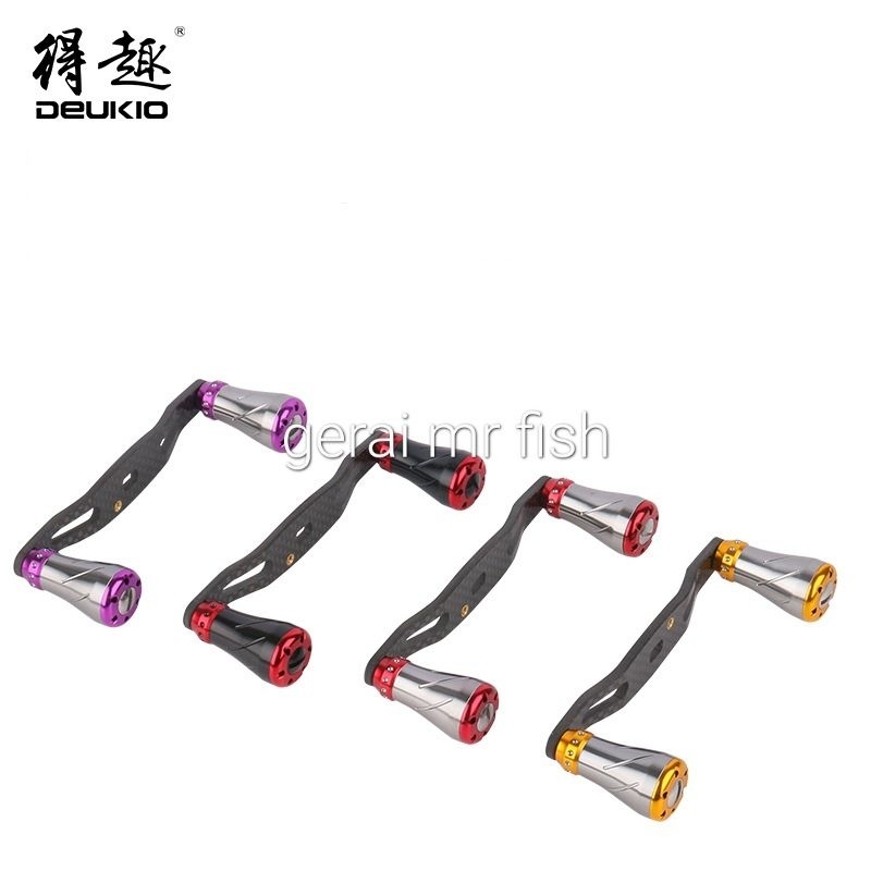 Bait casting bc reel carbon handle for daiwa abu etc ( 4 bearings ...