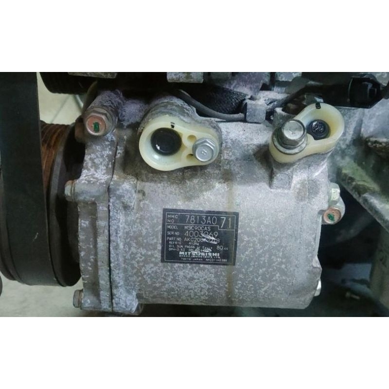 compressor big besar evo 10(halfcut) mitsubishi lancer/evolution 10/evo ...