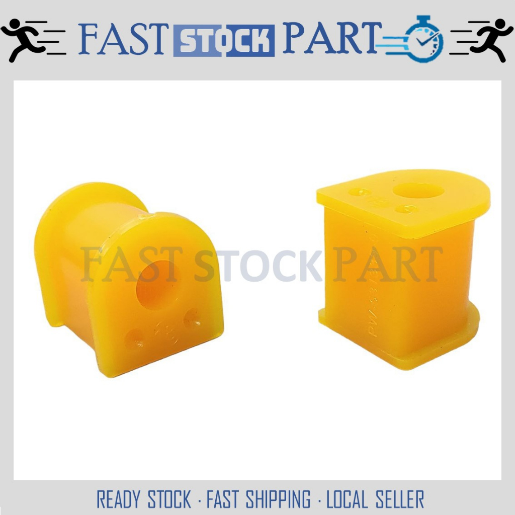 1SET 2PCS REAR STABILIZER BUSH SET (POLYTHENE SILICONE)-PROTON WIRA ...