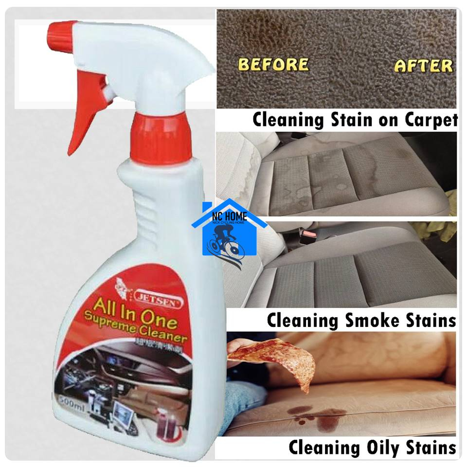 JETSEN All In One Supreme Cleaner Car Headlamp/Joss Stick Smoke Stain ...