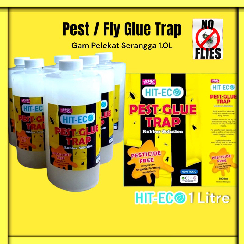 HIT-ECO 1L Gam Pelekat Pemikat Perangkap Lalat Buah Peringat Kutu Daun ...