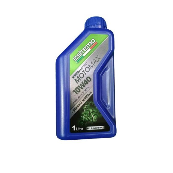Estremo Italy 4T Motomax 10W40 1Litter Minyak Motor Oil (100% Original ...