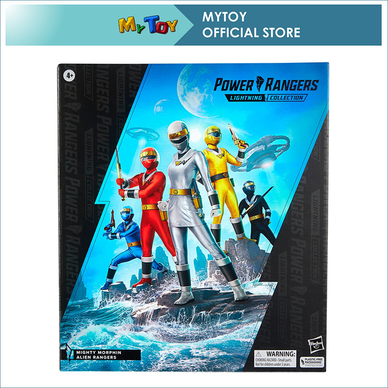 Hasbro Power Rangers Lightning Collection 6 Inch Alien Rangers 5-Pack ...