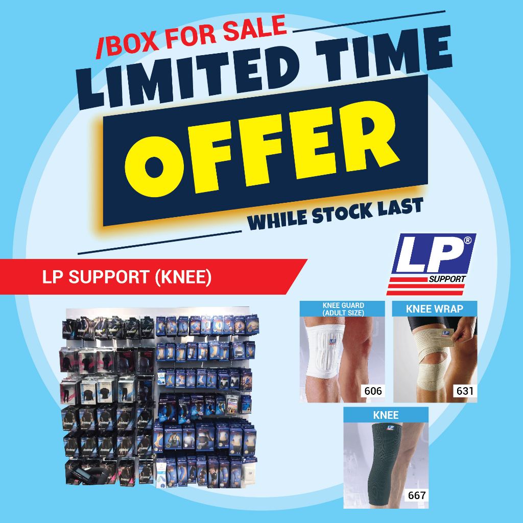 [CLEARANCE STOCK] LP Support Knee Support Lower Body Support Products ...