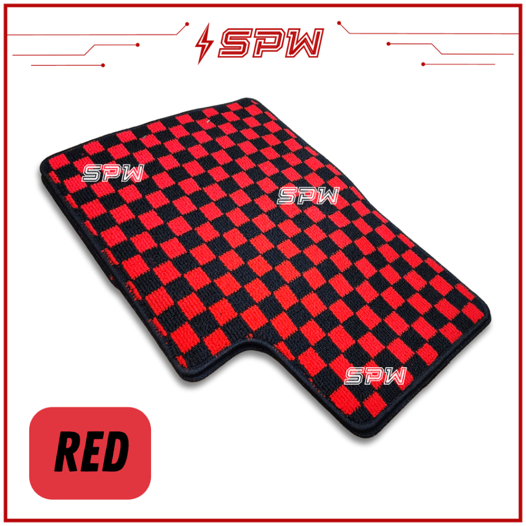 (V2 Premium) Universal Carpet Dadu Checkmate Dice Carpet Car Mat ...