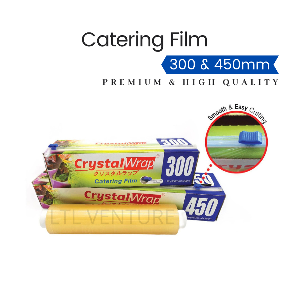Catering Flim/Cling Film/Crystal Wrap /Food Wrap Film In Cutter box ...