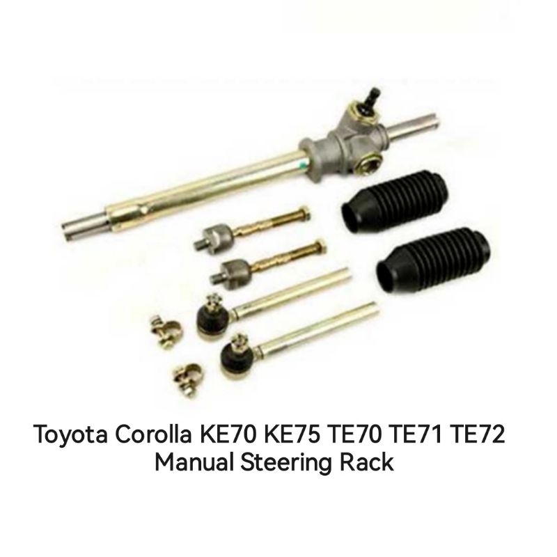 Toyota Corolla KE70 KE75 TE70 TE71 TE72 Manual Steering Rack (With Tid ...