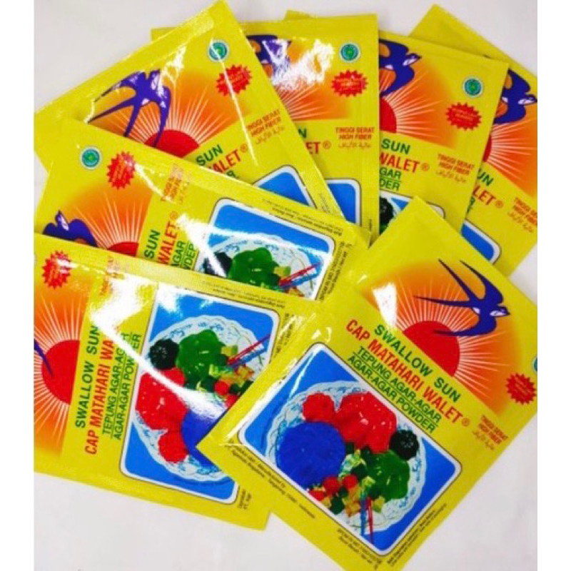 SWALLOW SUN | CAP MATAHARI WALET | TEPUNG AGAR-AGAR/AGAR-AGAR POWDER ...