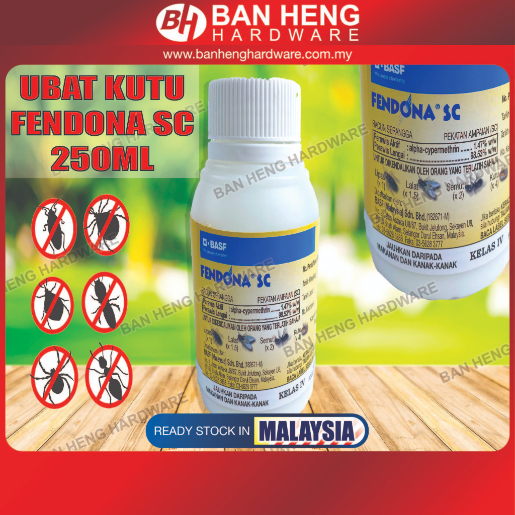 BASF FENDONA SC | UBAT LALAT | UBAT LIPAS | UBAT KUTU | RACUN SERANGGA ...