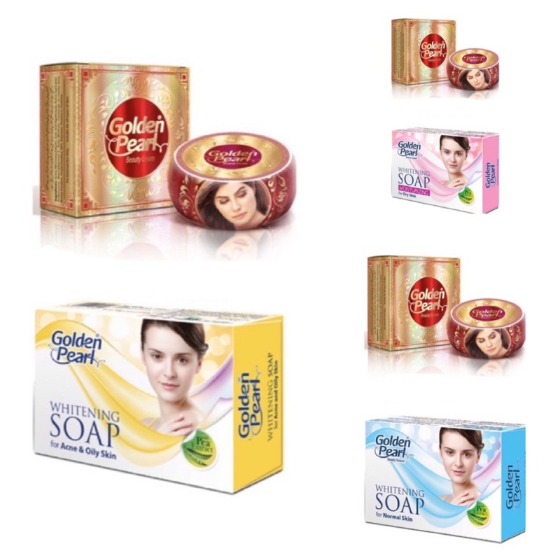 Golden Pearl cream + soap Readystock | Shopee Malaysia