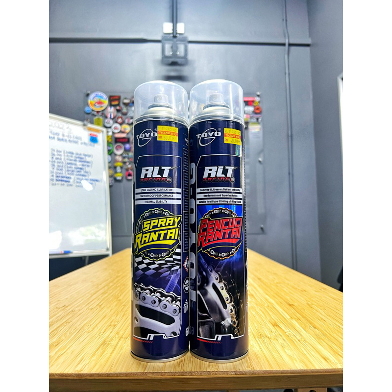 PROMO Combo Spray Rantai 600ml & Pencuci Rantai 600ml | Shopee Malaysia