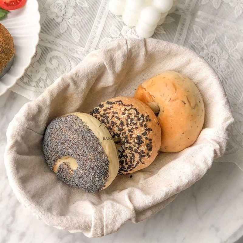 [3 PCS SET] 110g Henut Fresh Baked Hand-rolled Bagel | Shopee Malaysia