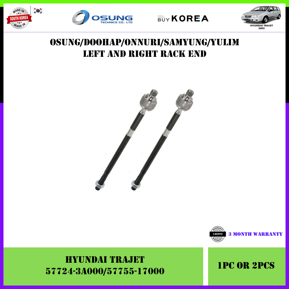 Hyundai Trajet Inner Rack End (57724-3A000) | Shopee Malaysia