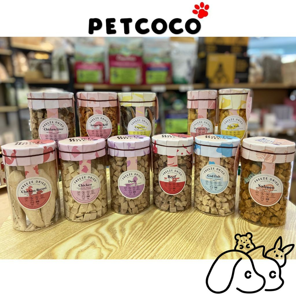 Amelisa Pet & Co. Rawly Bites Freeze Dried Pet Treats (Classic & Mini ...