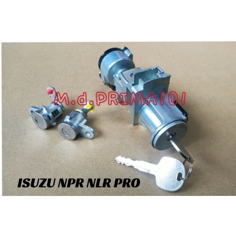 ISUZU NPR NLR PRO IGNITION STARTER SWITCH KEY LOCK & DOOR KEY LOCK ...