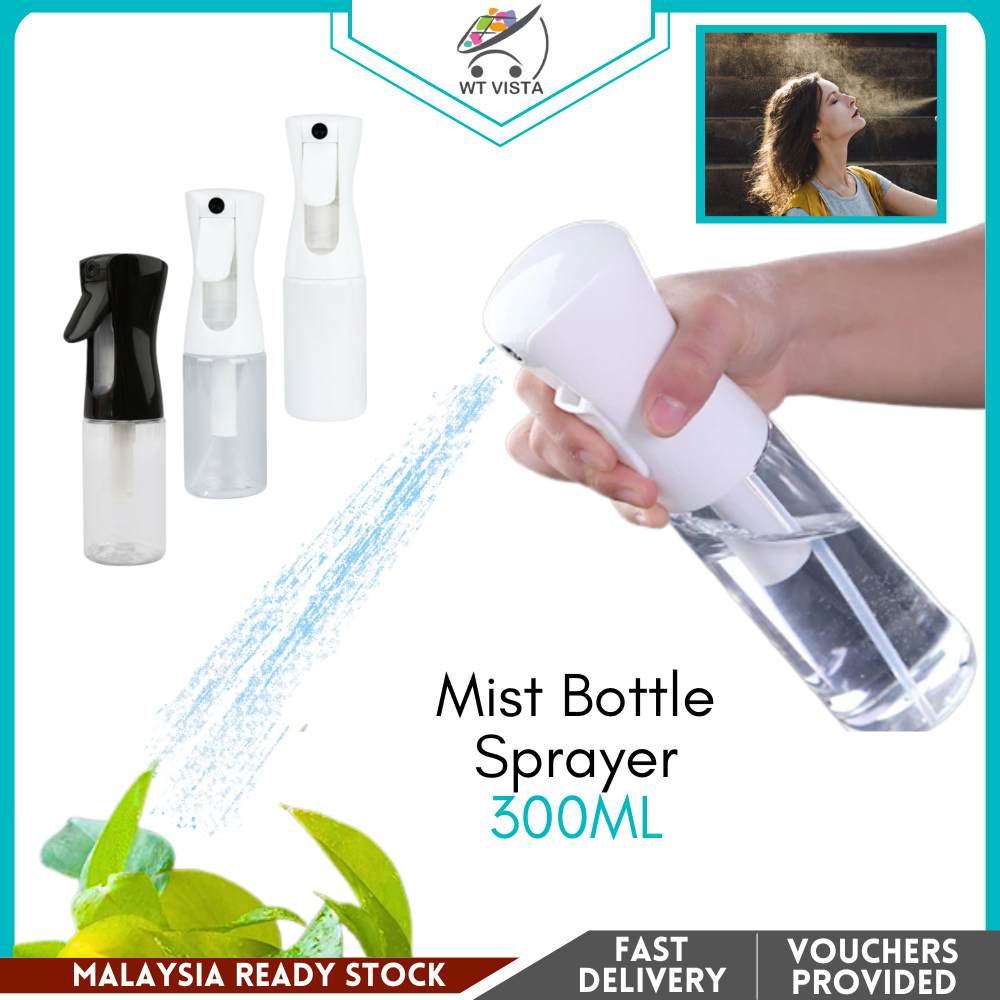 Spray Bottle Mist Sprayer High Pressure Fine Mist Spray Bottle Botol ...