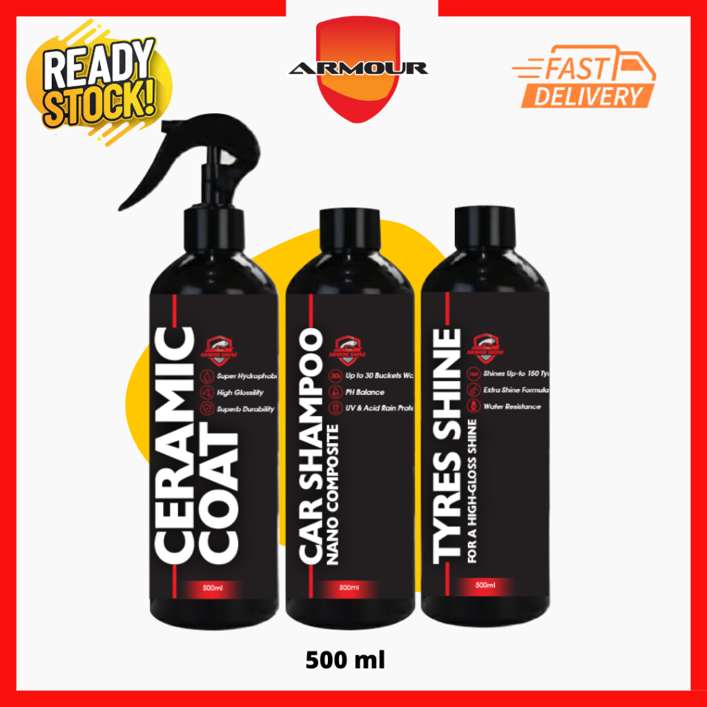 【PROMO JUN】Armour Shine Ceramic Coating Car Coating Quick Coating Spray ...