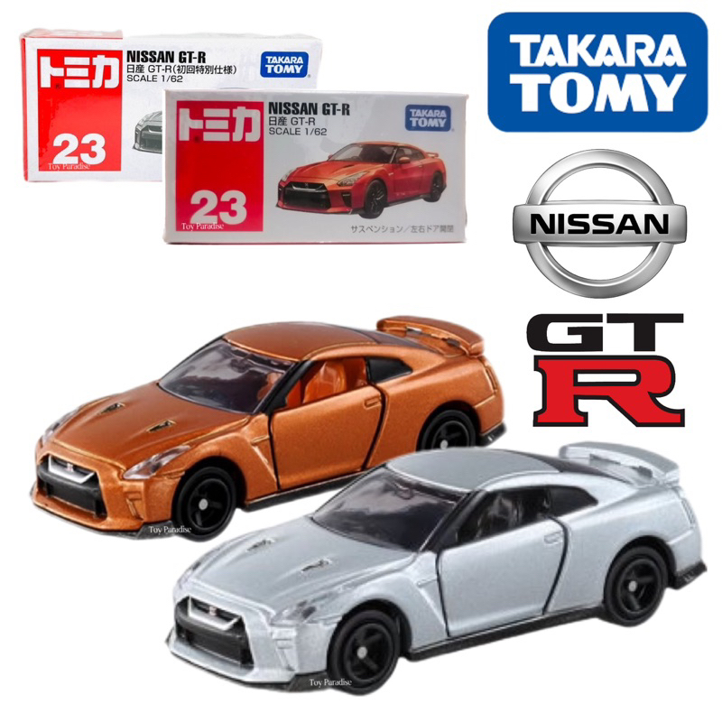 Original No.23 Nissan GT-R Scale 1/62 Tomica Takara Tomy Die-Cast Model Malaysia Ready Stock ...