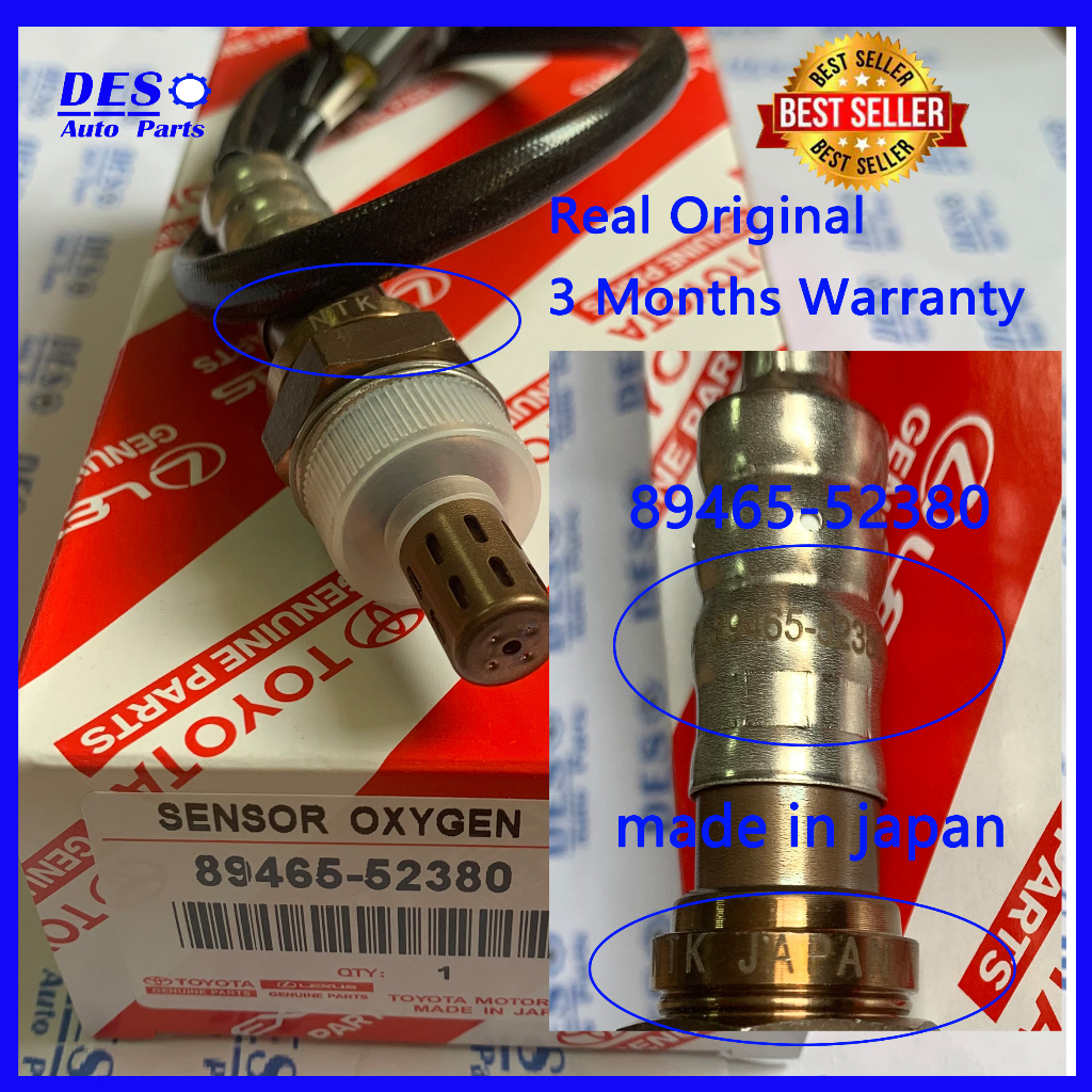 Original Toyota Vios Yaris NCP93 NCP150 Altis ZZE141 O2 Oxygen Lambda ...