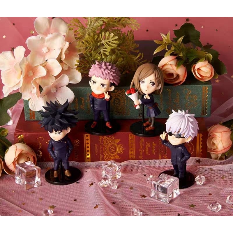 Authentic Jujutsu Kaisen Taito Deformed Figure Gojo Satoru Mini ...