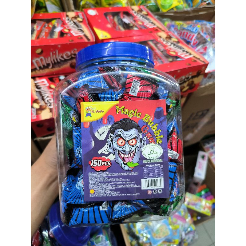 Ali Magic Bubble Gum chewing hantu gum 150pcs | Shopee Malaysia