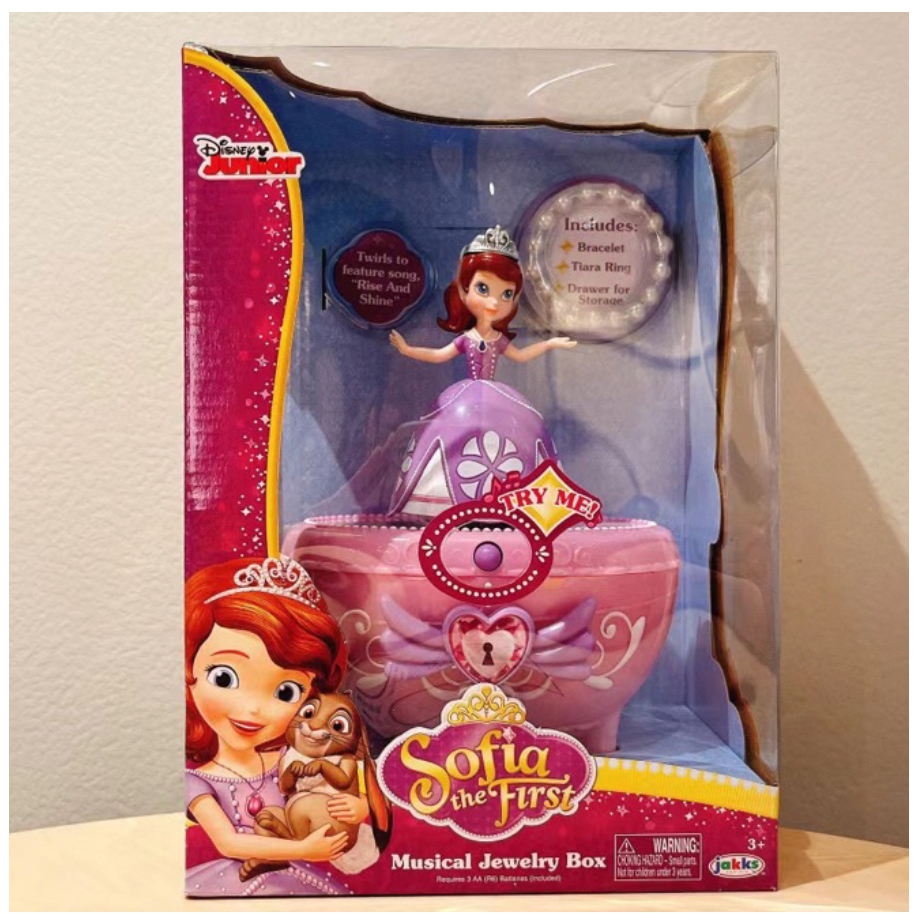 SOFIA THE FIRST MUSICAL JEWELRY BOX DOLL PLAYSET (68159) | Shopee Malaysia